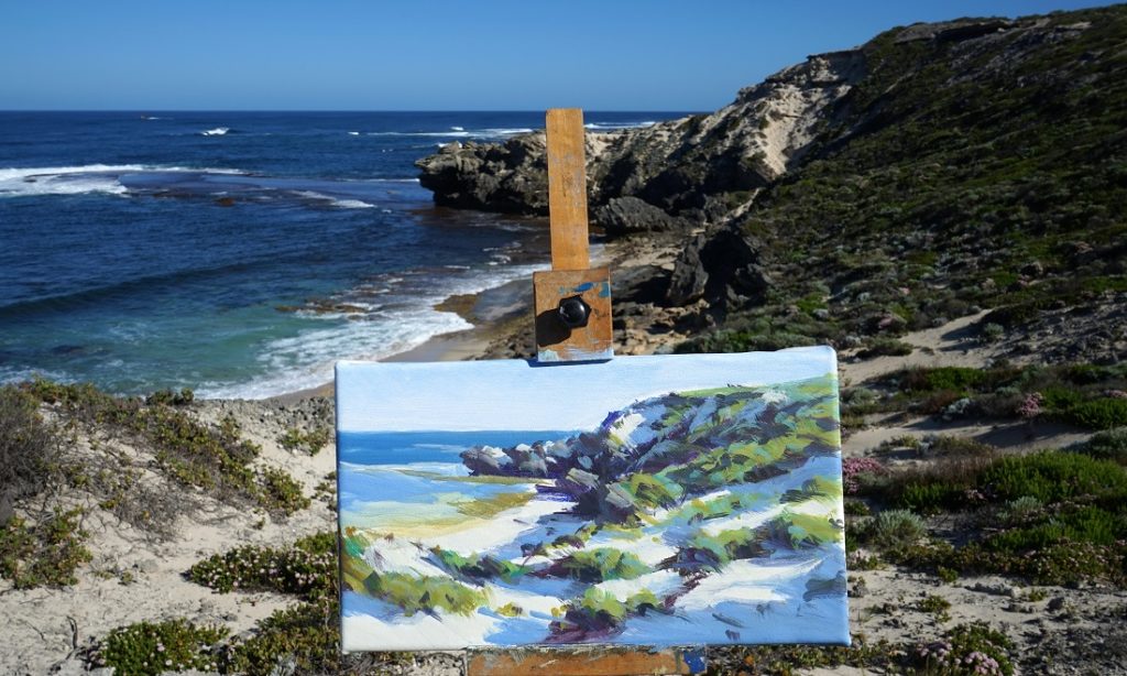 Painting Stages - Sam Broadhurst ~ Margaret River Artist